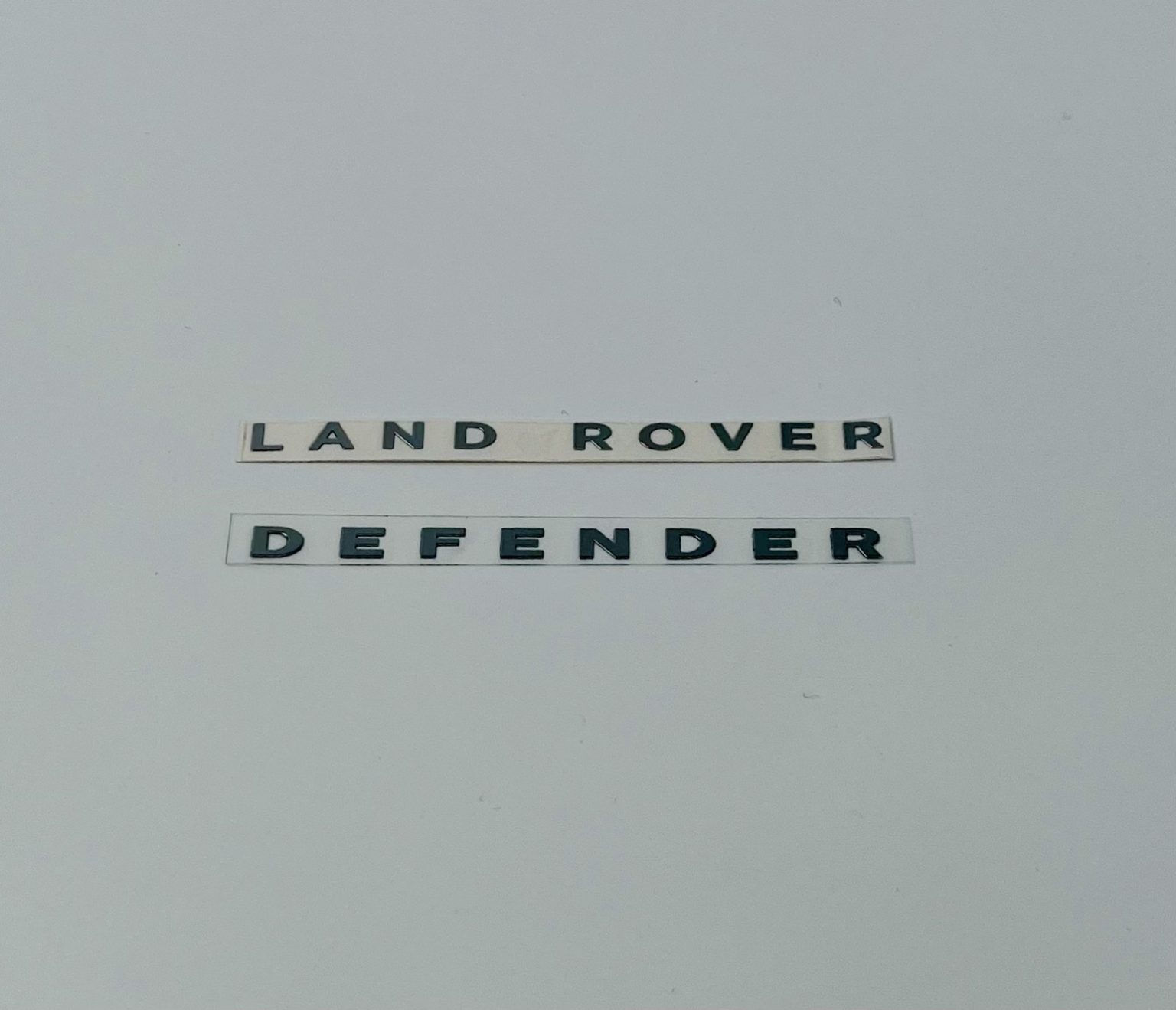 Land rover metal logo sticker – Bighorn RC South Africa